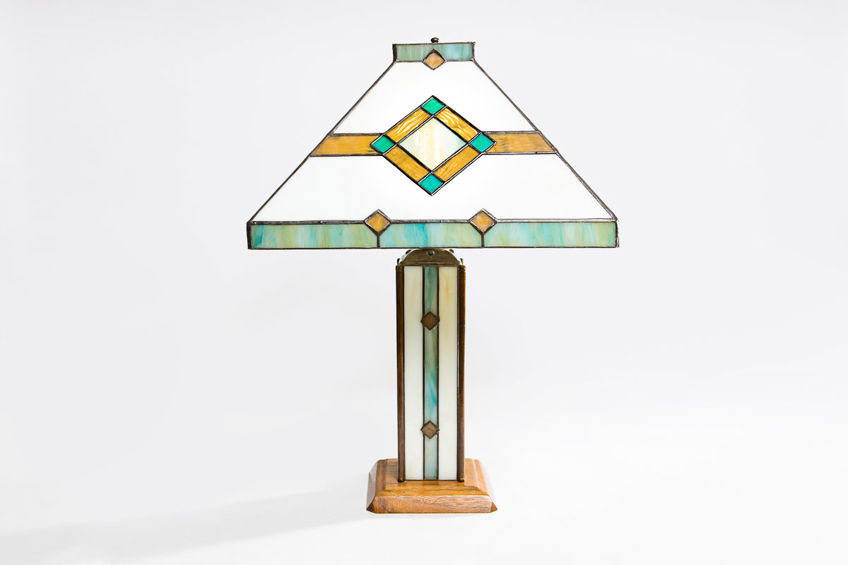 Prairie Style Lamp - Jan's Glass by the Sea - The Centre for Stained ...